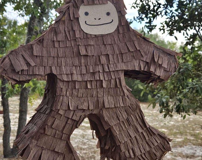 Cute Bigfoot Pinata - Etsy