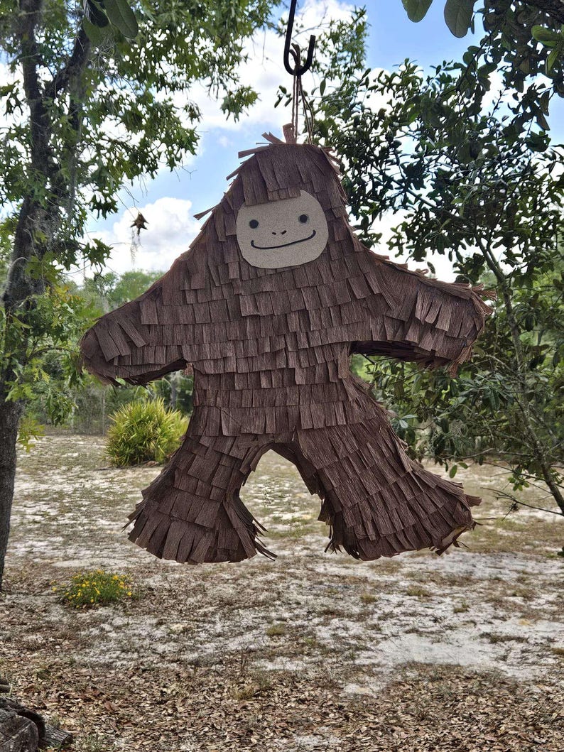 Cute Bigfoot Pinata - Etsy