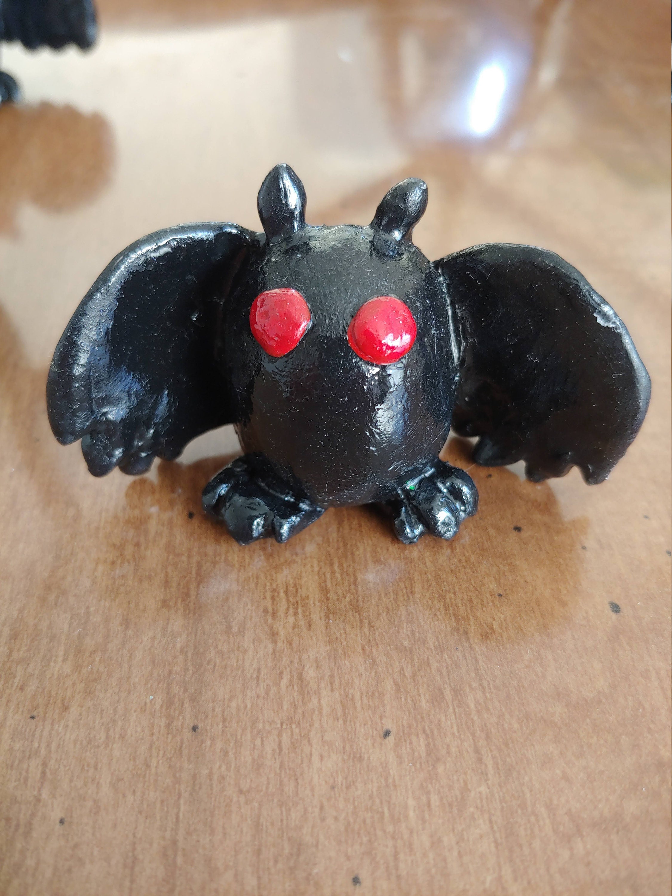 Cute Mothman Clay Figurine - Etsy