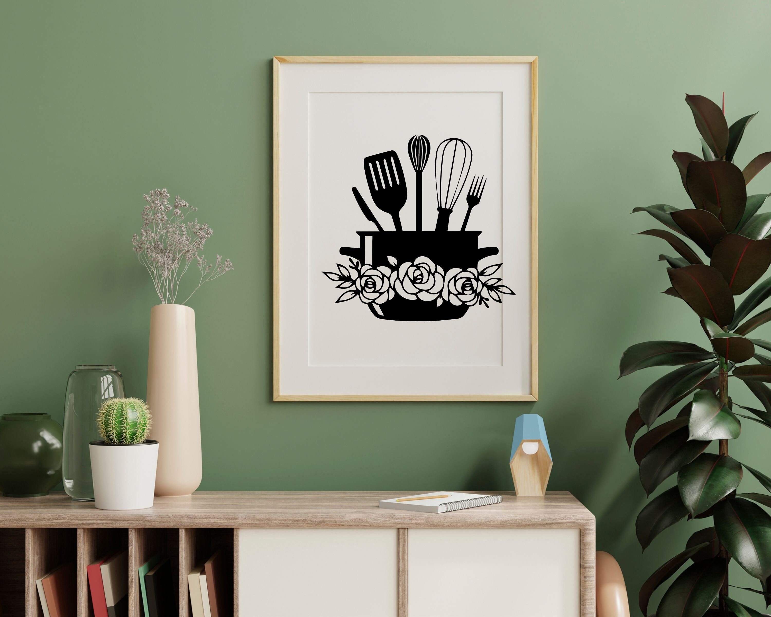 Cocina Svg Cocina Split Frame SVG Cocina Cortar Archivo - Etsy México