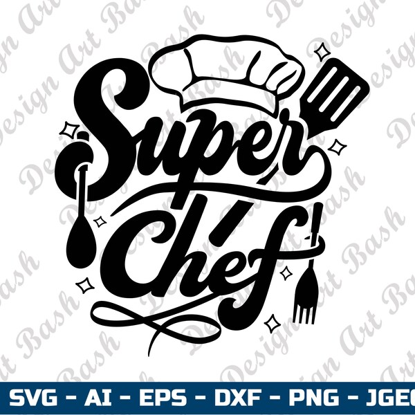Chef Svg - Etsy