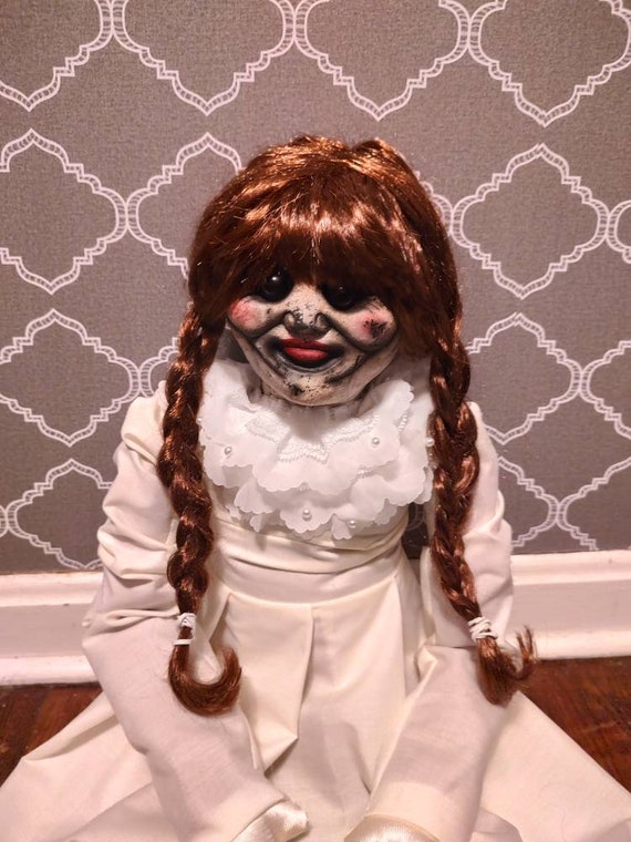33 Annabelle Inspired Handmade Rag Doll Creepy Movie Etsy