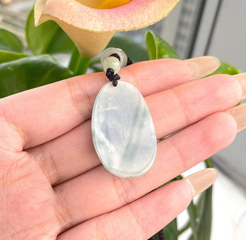 Landscape Jade Pendant Natural Burmese Jadeite Authentic Grade A - Etsy