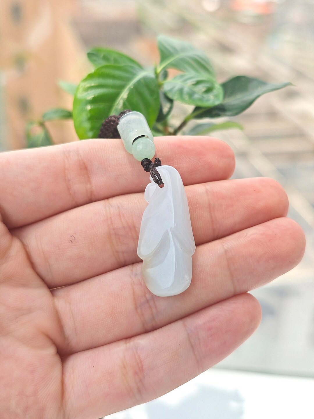 Magnolia Jade Pendant Natural Burmese Jadeite Authentic Grade A - Etsy