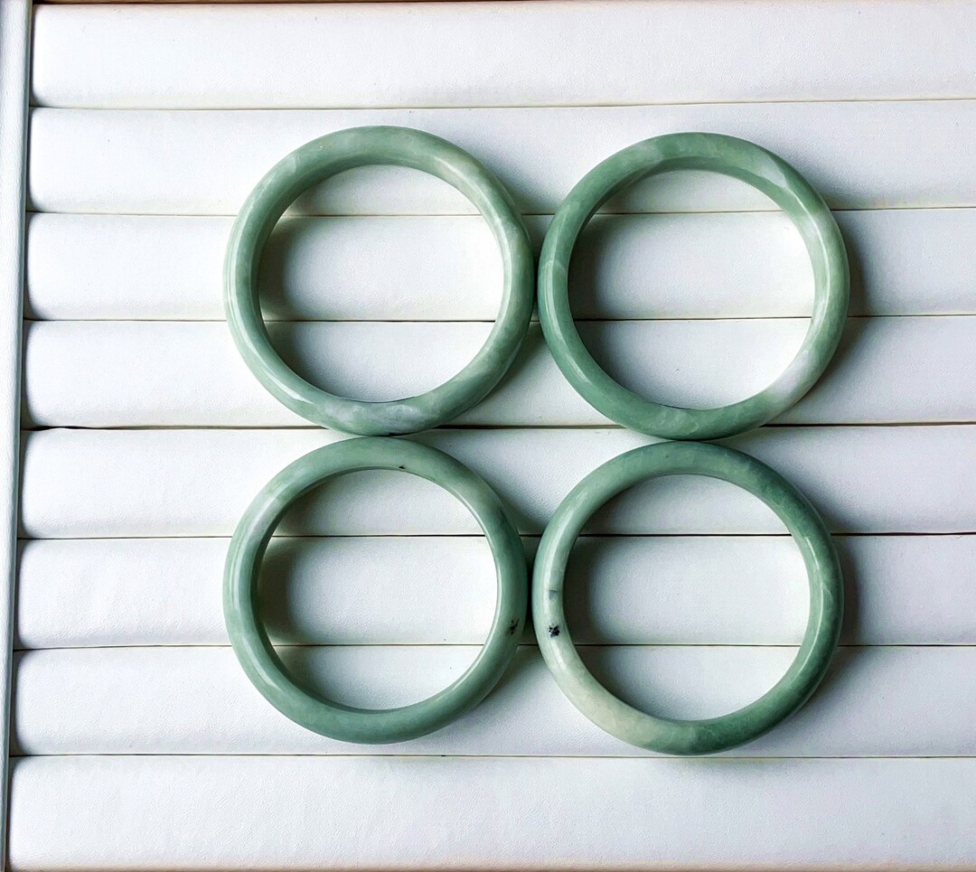 58mm-62mm Jade Bangle Natural Serpentine Authentic Grade A - Etsy