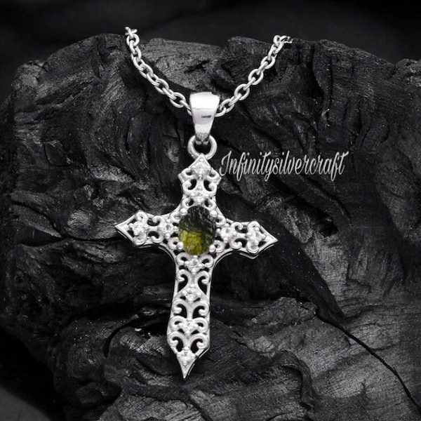 Meteorite Cross - Etsy