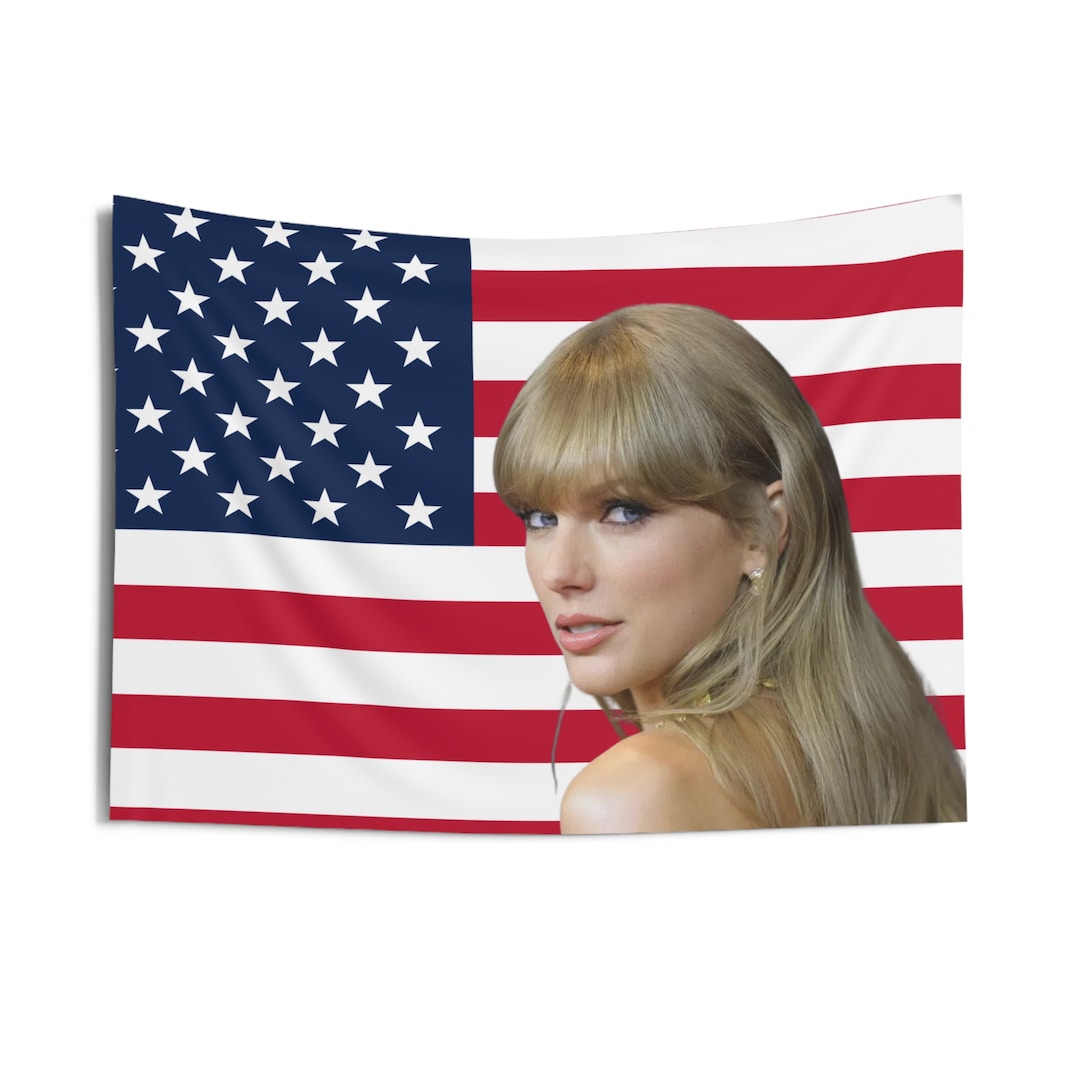 Taylor Swift American Flag Funny Meme College Dorm Room Decor Wall ...