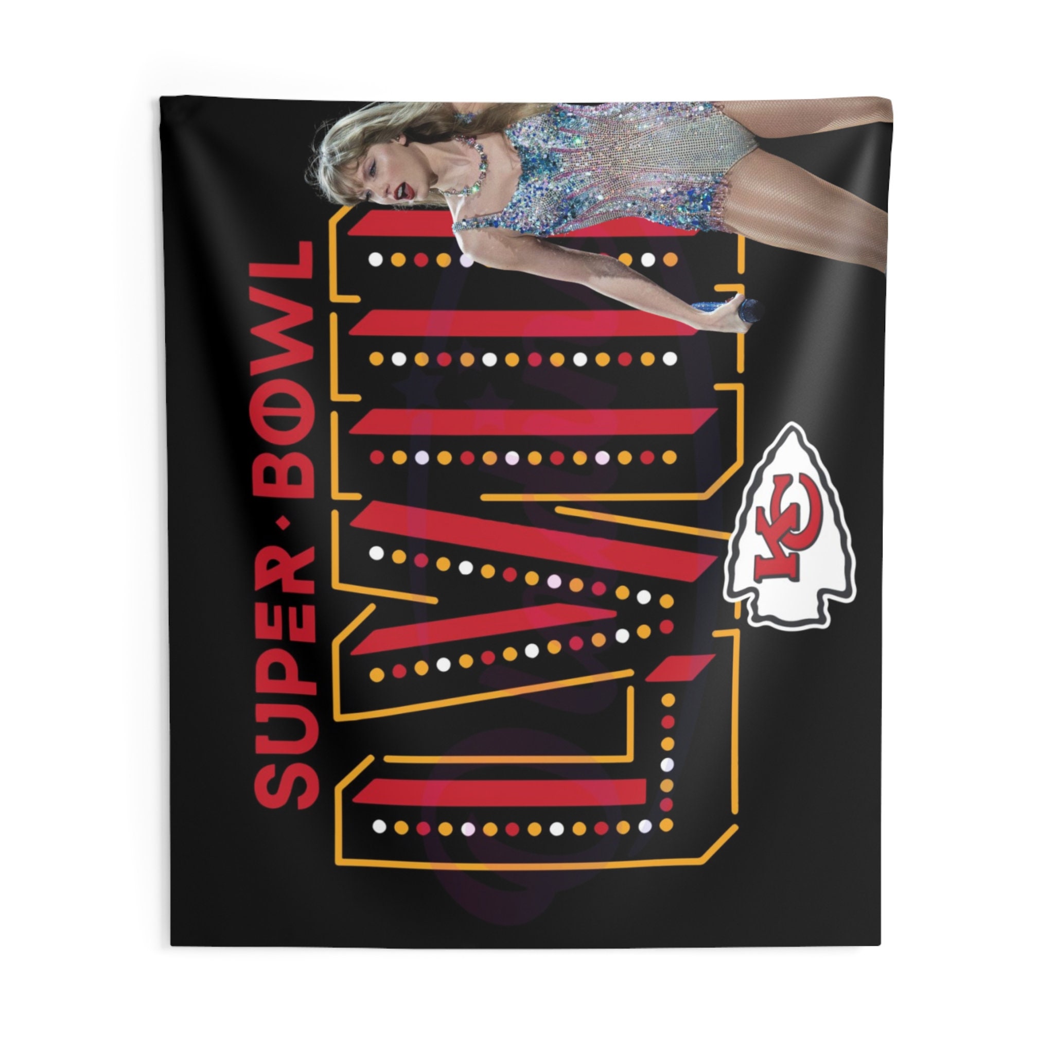 Taylor Swift SUPER BOWL LVIII Las Vegas 2024 Official Event Banner Flag ...