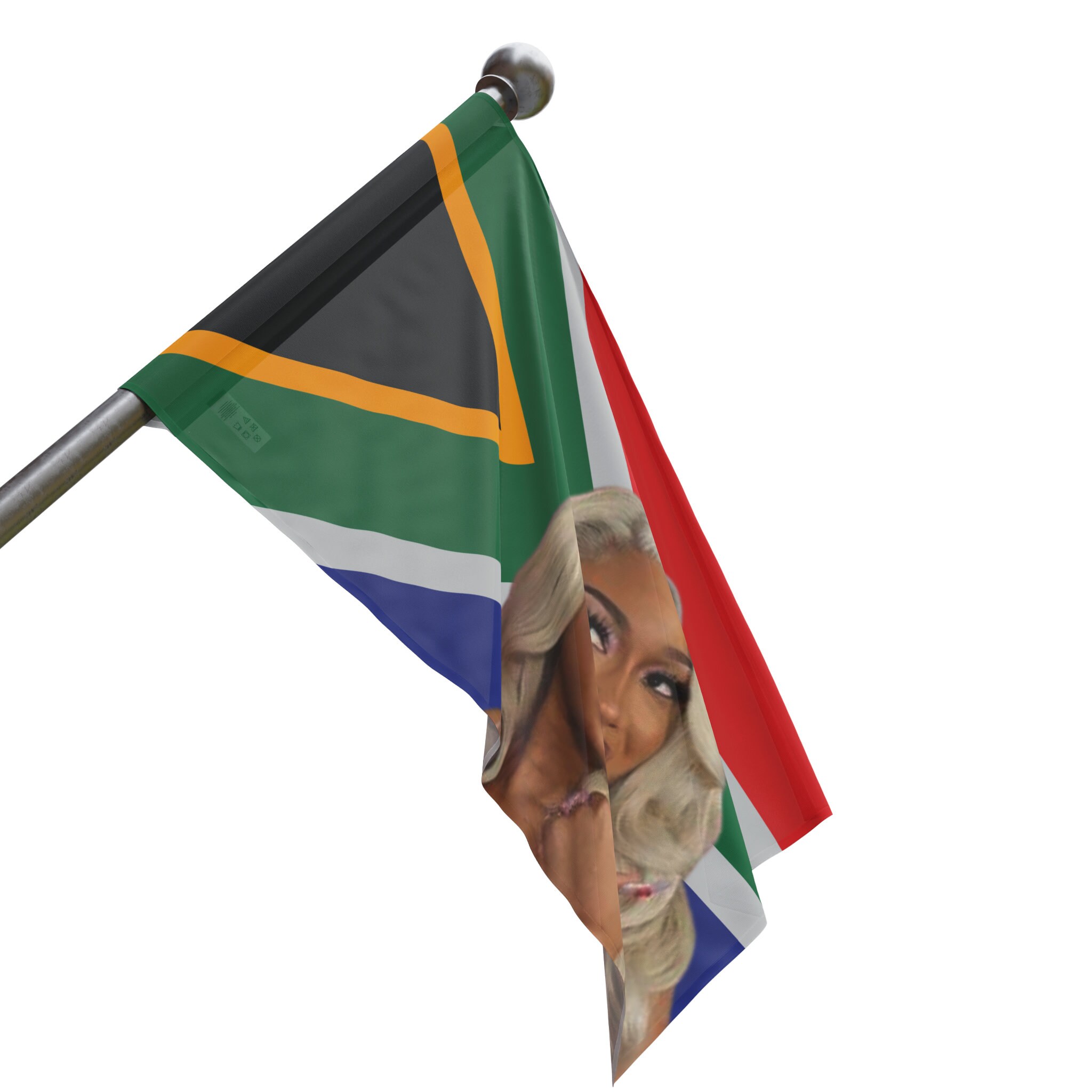 Megan Thee Stallion South African Flag Funny Meme Wall Tapestries ...