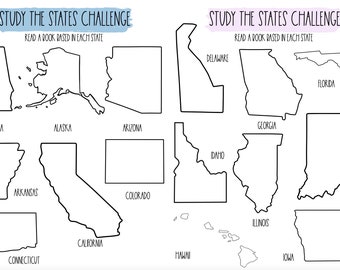 A-Z Reading Challenge - Book Journal - Reading Journal - Etsy