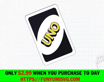 Uno Logo Svg | Etsy
