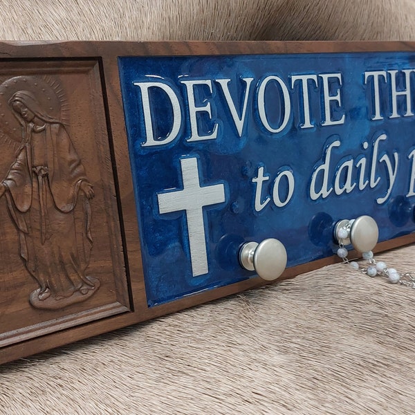 Rosary Display - Etsy