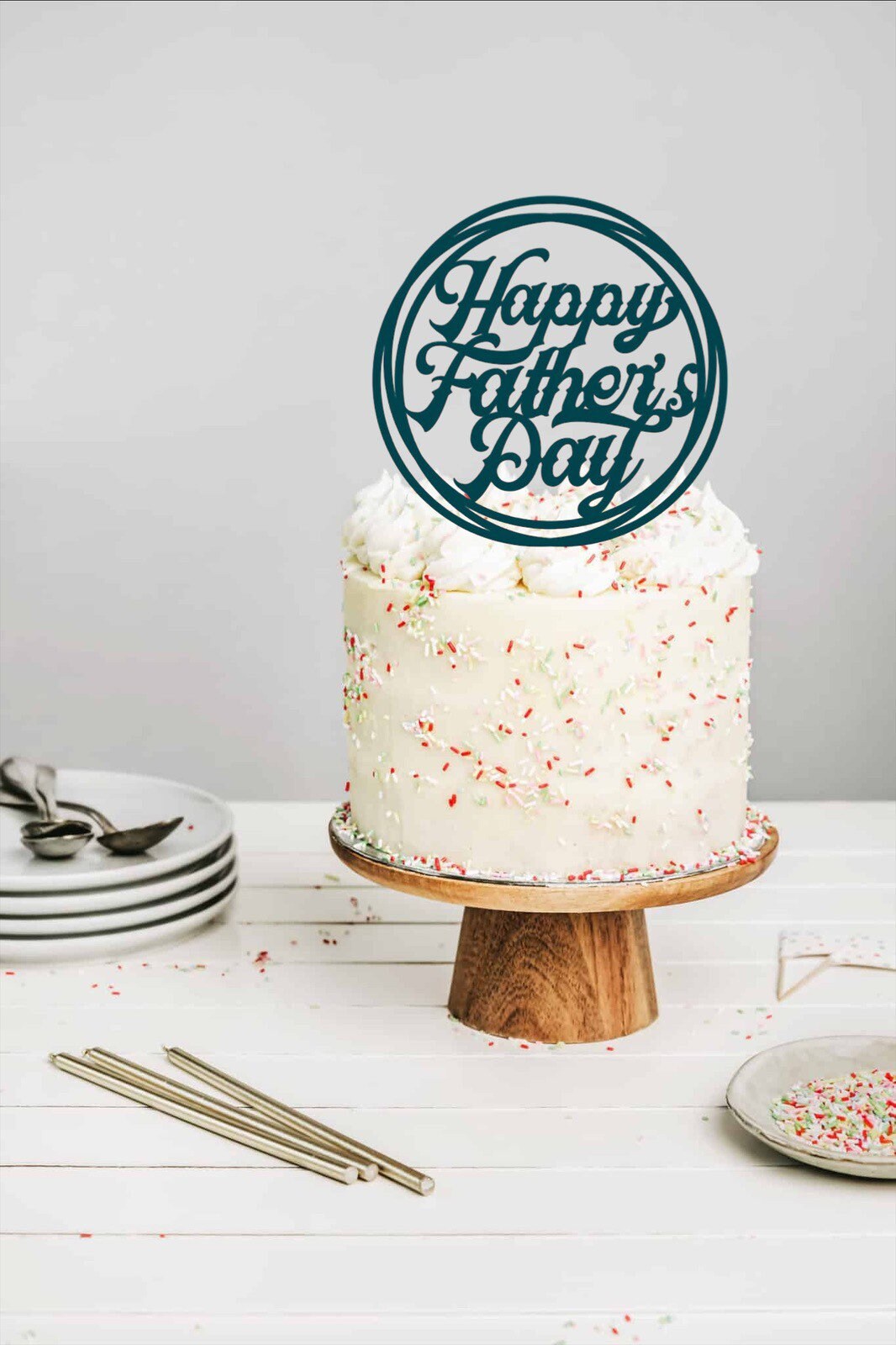 Happy Fathers Day Cake Topper. Best Dad Cake Topper. 1 Dad Cake Topper ...