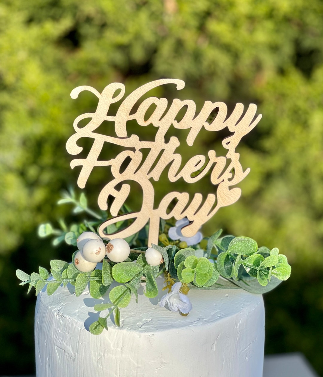 Happy Father’s Day Cake Topper. Dad’s Cake Topper. Best Dad Cake Topper ...