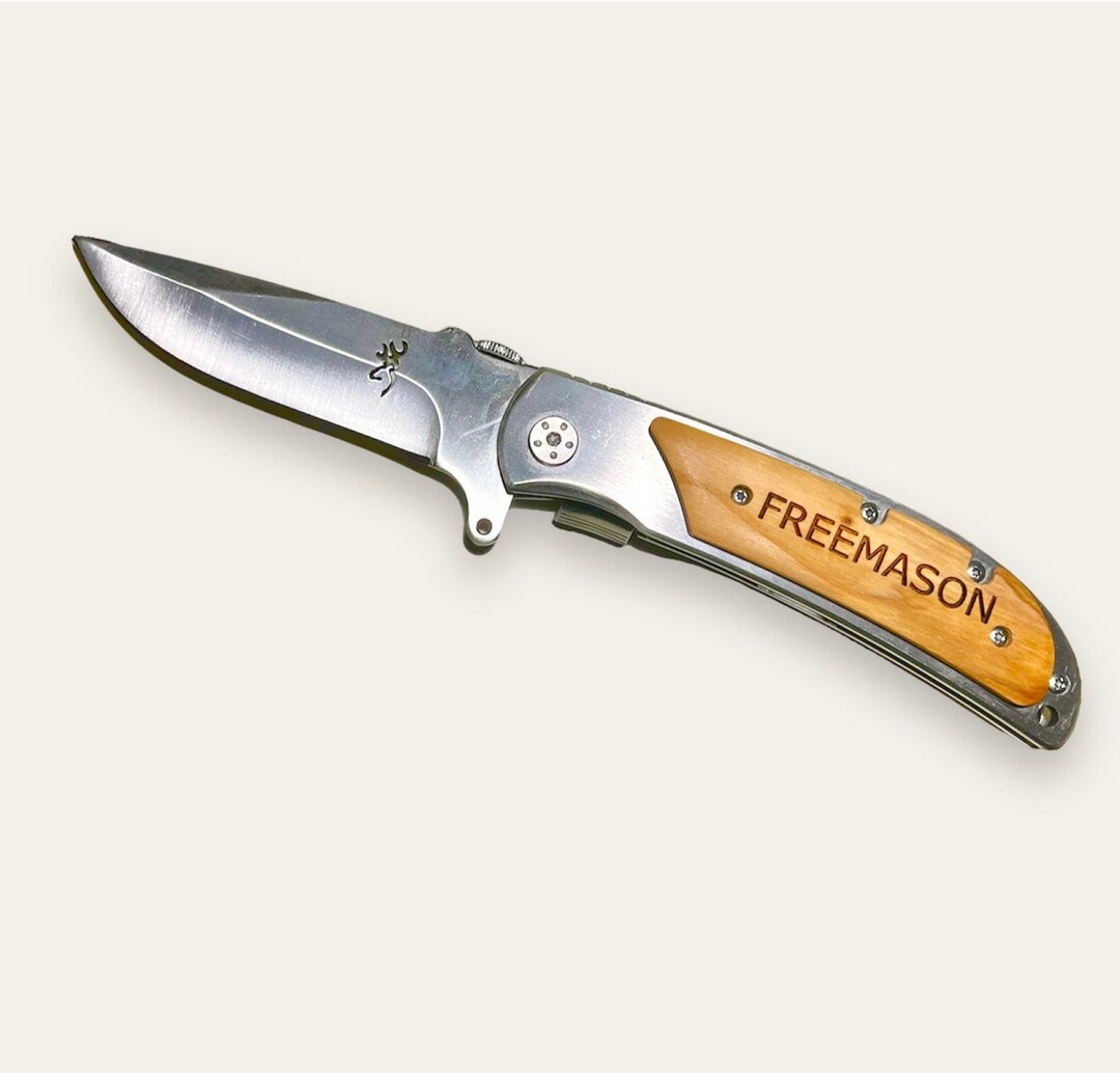Masonic Pocket Knife. Masonic Fishing Knife. Masonic Camping Knife ...