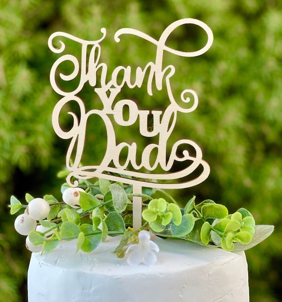 Fondant Birthday Cake For Dad