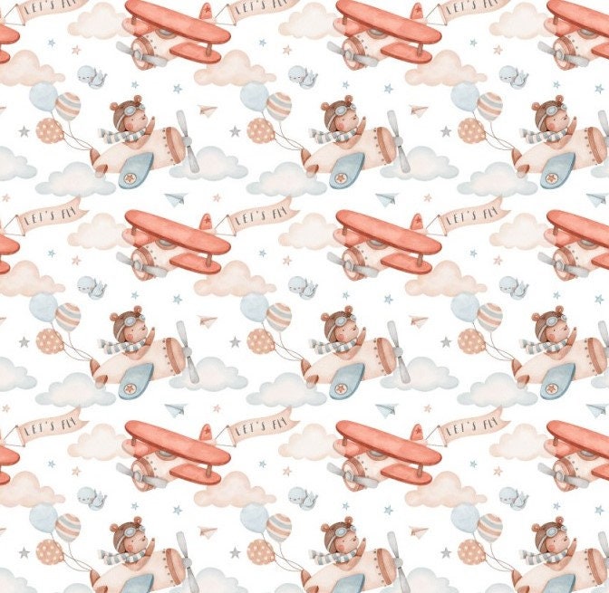 Pre-order Exclusive Premium Cotton Fabric Patchwork Cute Bear in ...