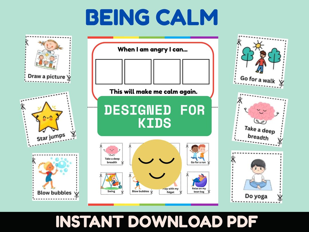 Working Through Anger, Emotional Regulation, Anger Management Printable ...