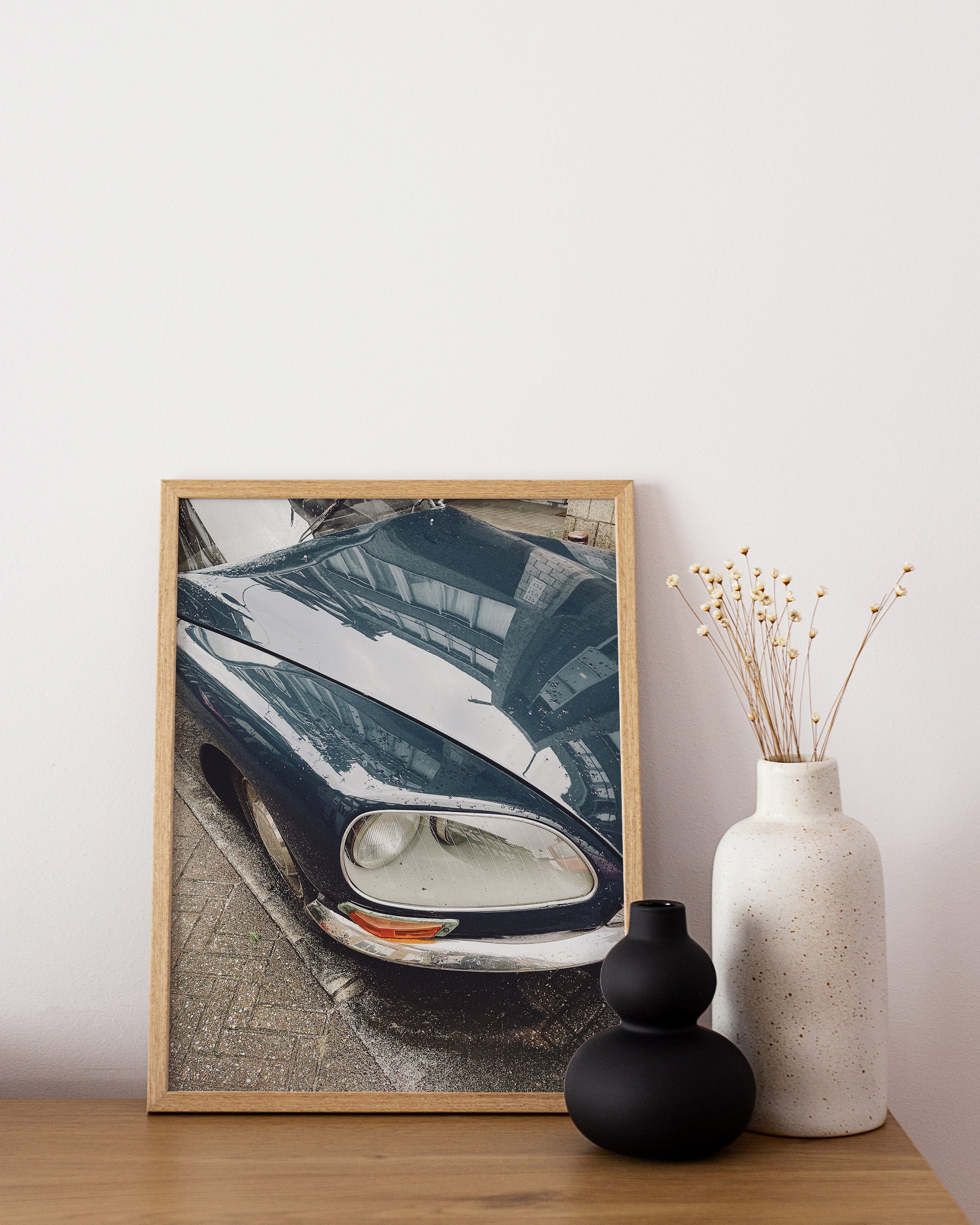 Vintage Super Car Digital Poster, Retro Car Wall Decor Art Print ...