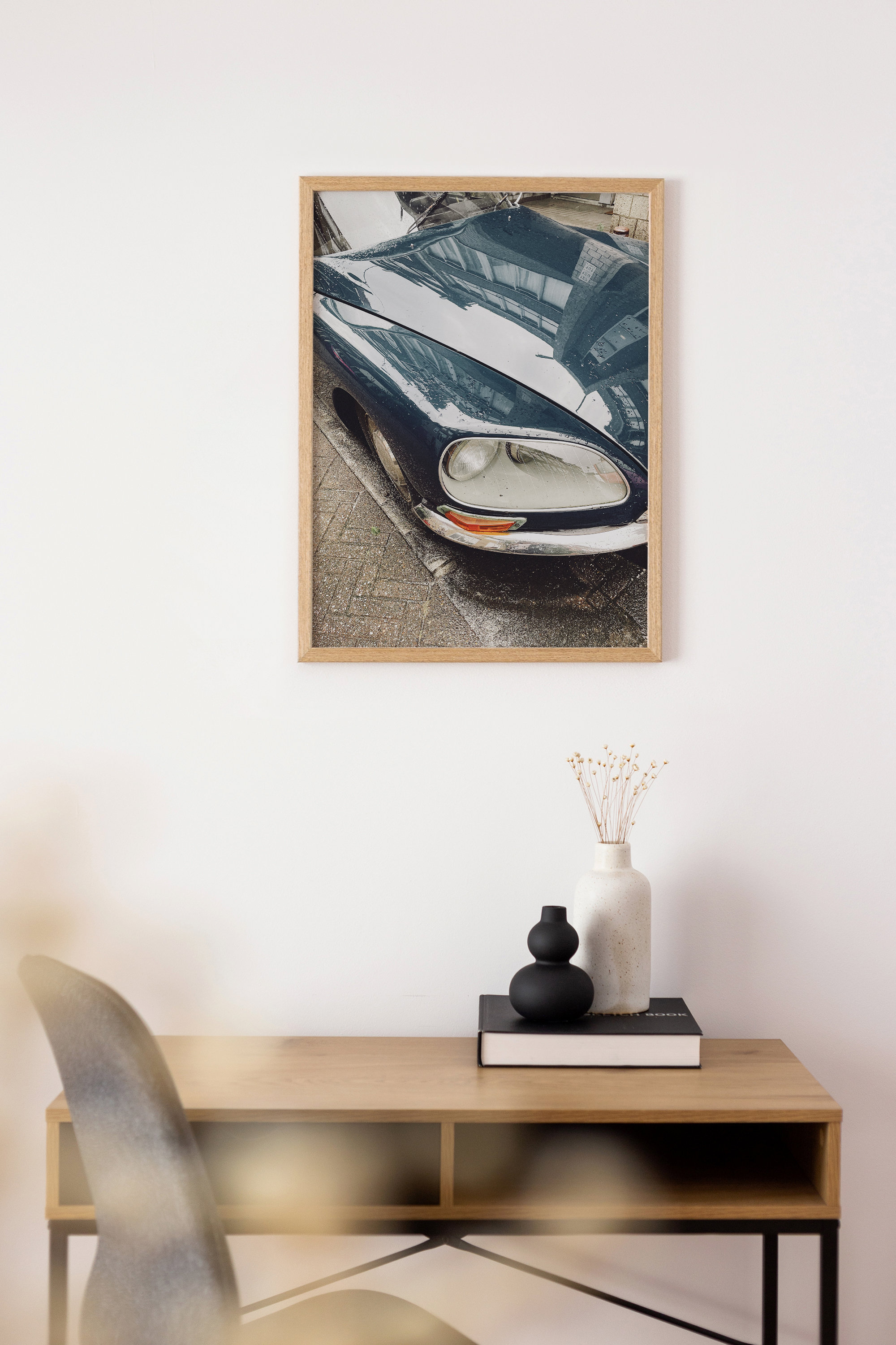 Vintage Super Car Digital Poster, Retro Car Wall Decor Art Print ...