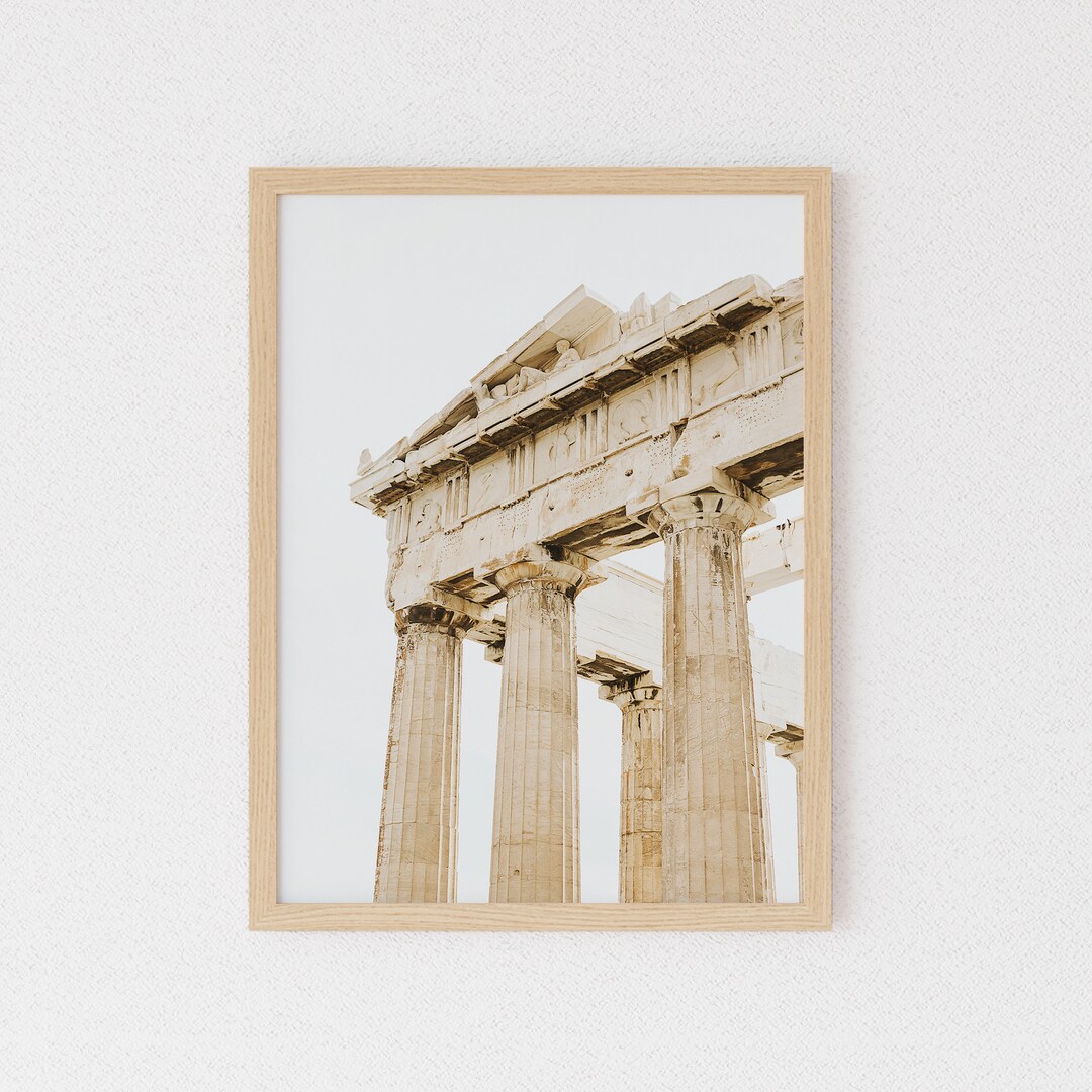 ACROPOLIS PARTHENON Digital Print Athens Greece Wall Art - Etsy