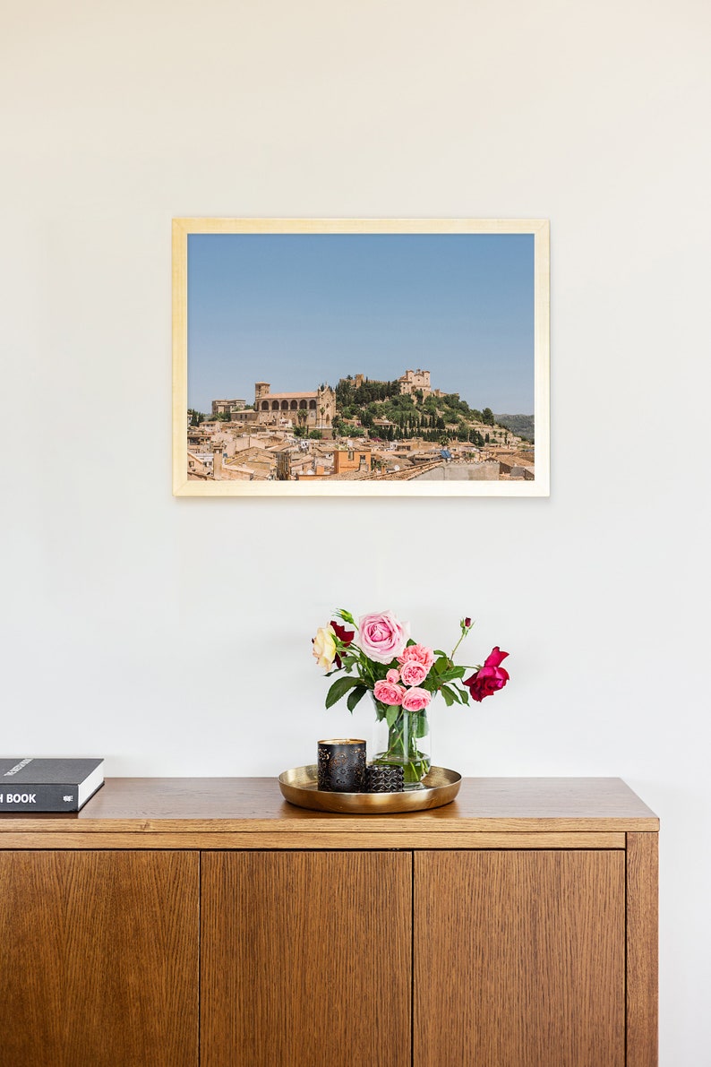 Arta Mallorca Digital Print, Spanish Village Poster, Balearic Islands ...