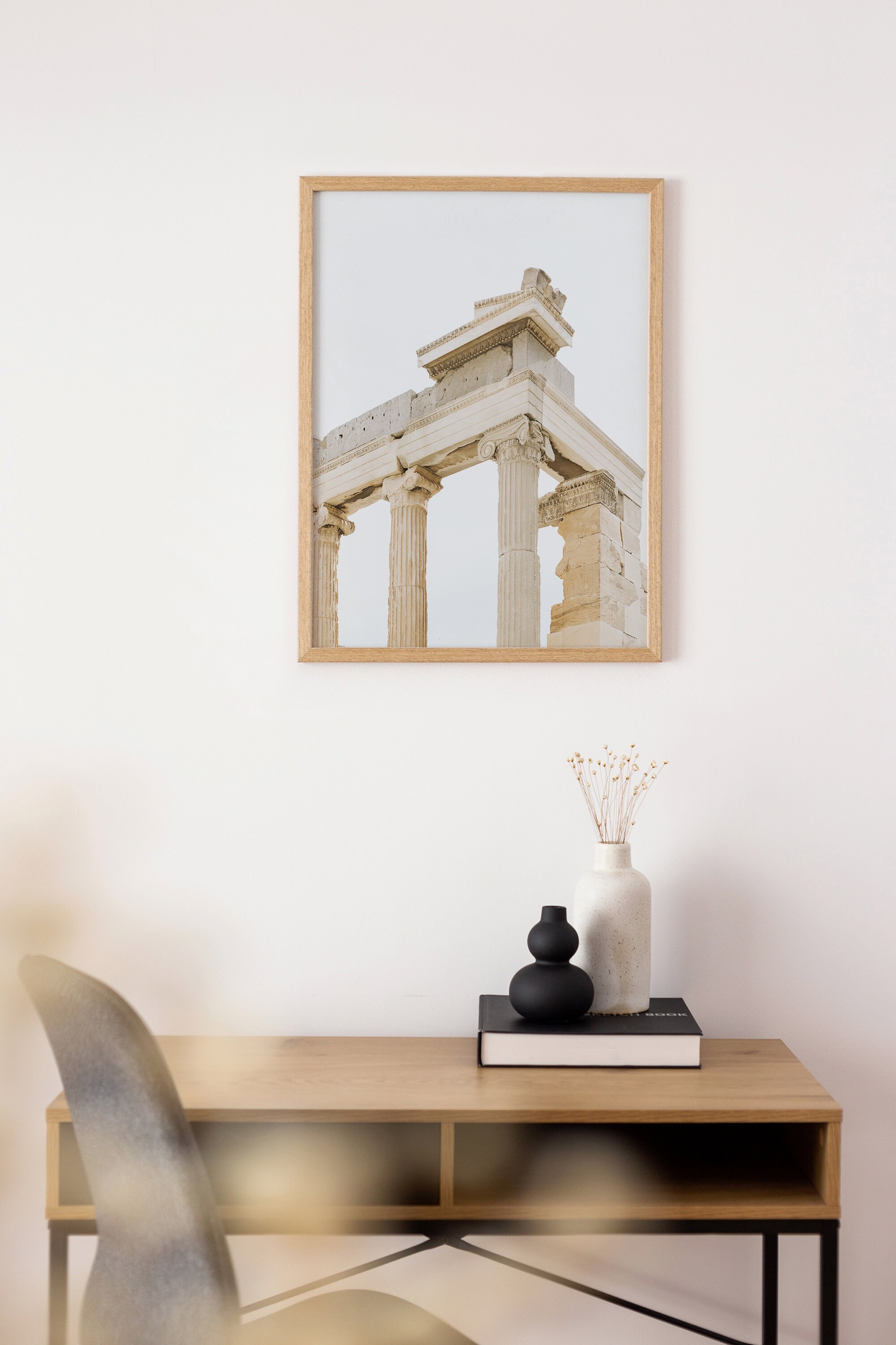 Acropolis Digital Print, Athens Poster Wall Decor, Ancient Greek Temple ...