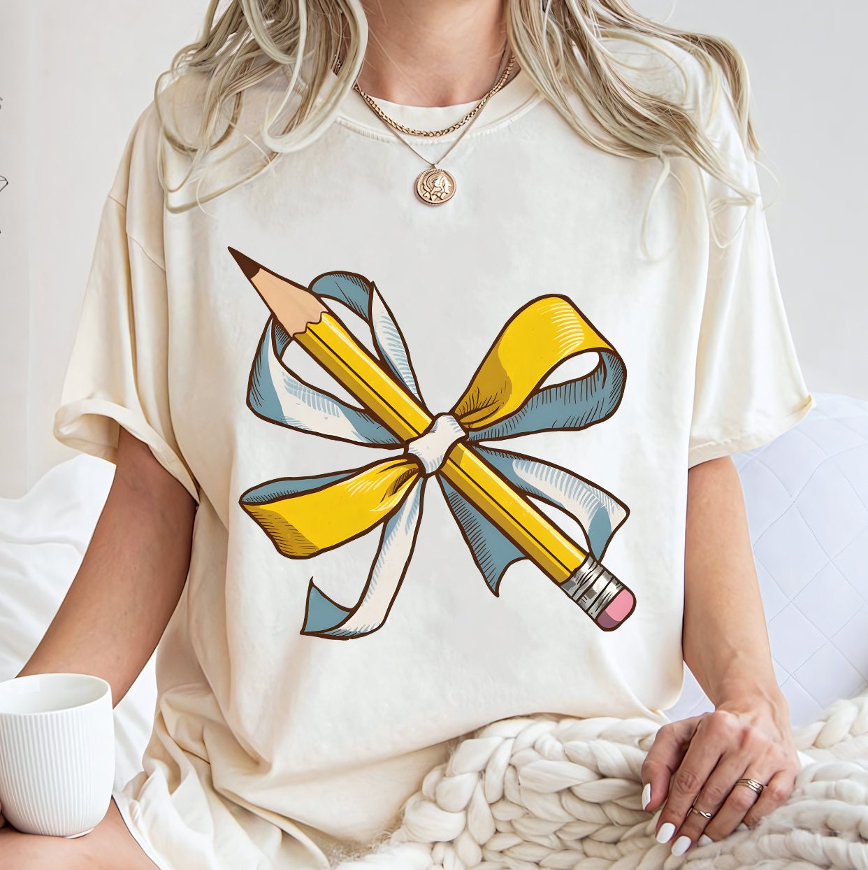 Pencil Bow Clipart, Pencil With Bow Png, Coquette Pencil Png, Pencil ...