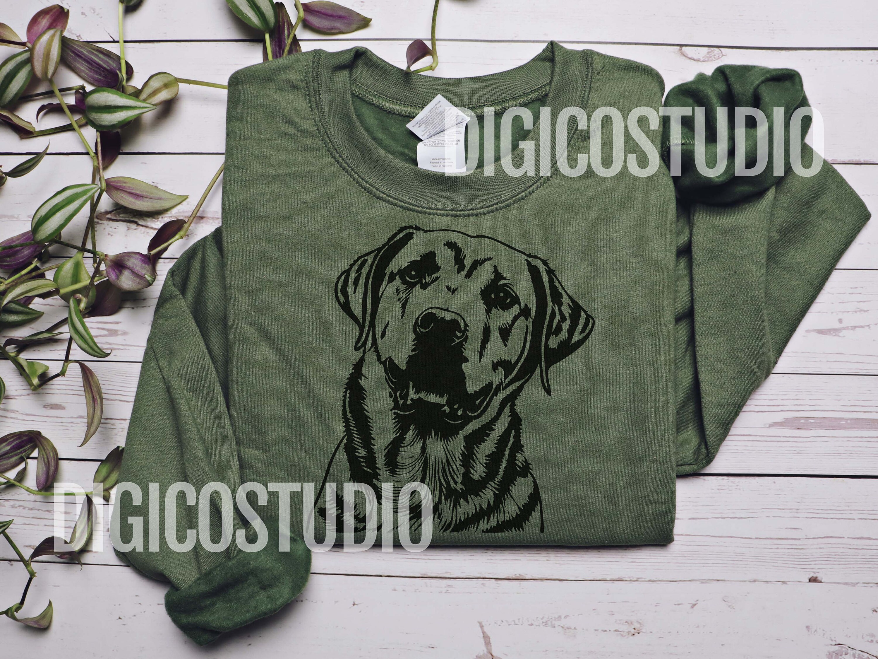 Labrador Retriever SVG Clipart Dog Svg Labrador Monogram Dog Silhouette ...