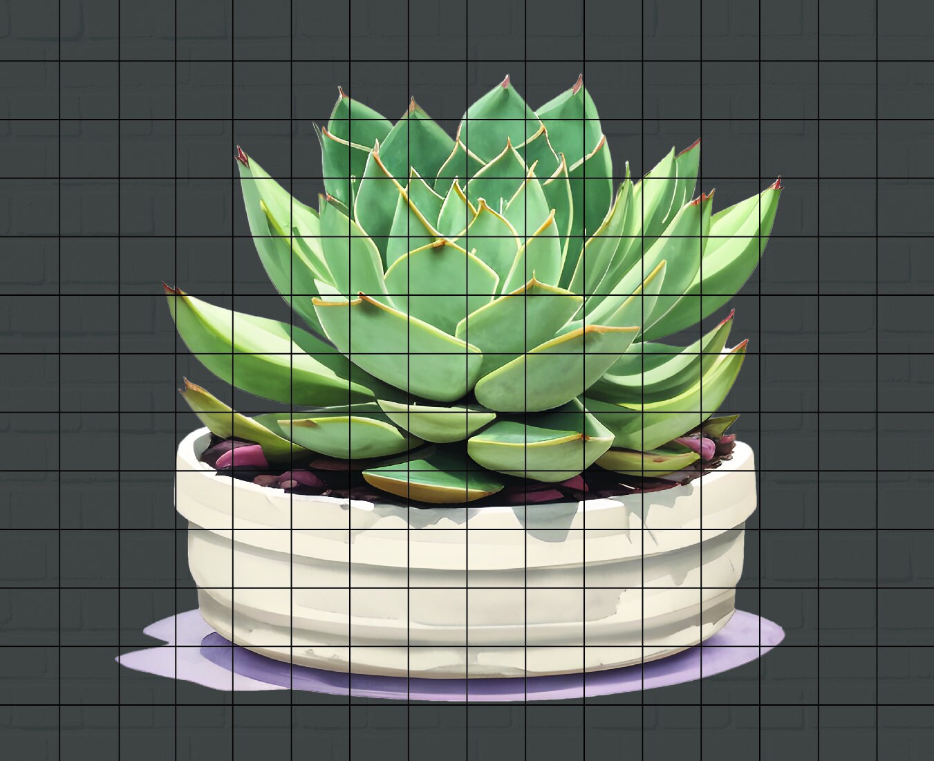 Watercolor Cactus Bundle Succulent Clipart Watercolor Style Succulent ...