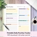 Printable Daily Priorities Tracker, Priority Planner, Daily to Do List ...