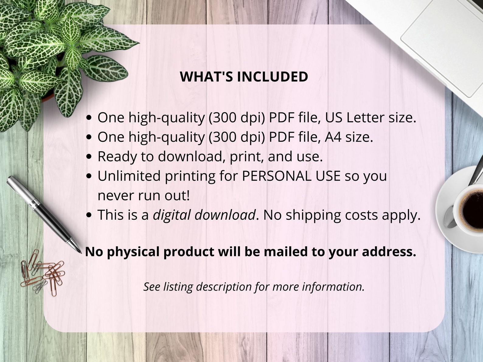 Printable Daily Priorities Tracker, Priority Planner, Daily to Do List ...