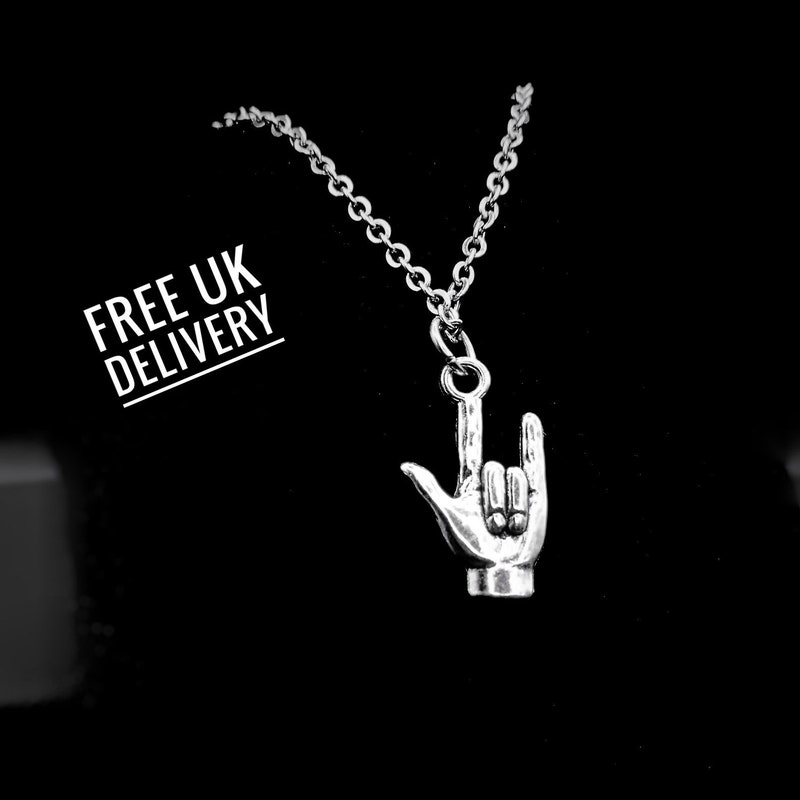 Punk Rock Necklace - Etsy