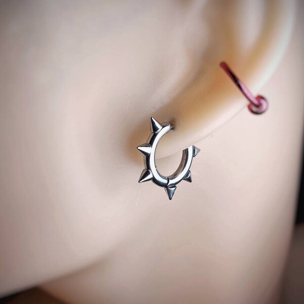 Spike Earrings - Etsy