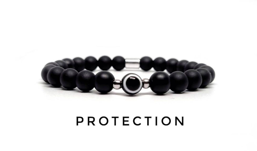 Evil Eye Bracelet for Men and Women Beaded Bracelet, Evil Eye Jewellery ...