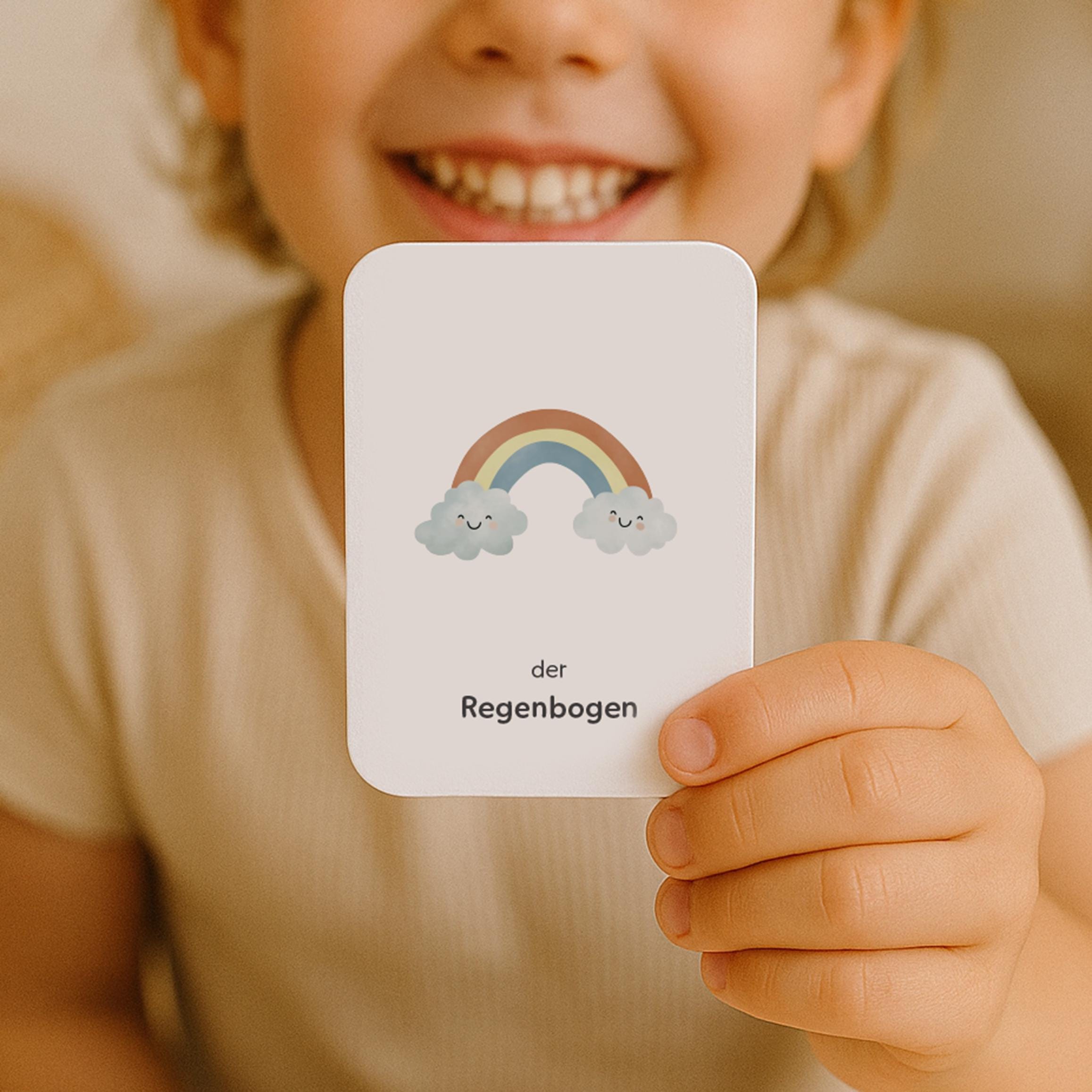 WEATHER • German • Printable Flashcards • Three-part Montessori Cards ...