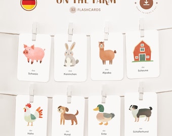 UNDERWATER • German • Printable Flashcards • Three-part Montessori ...