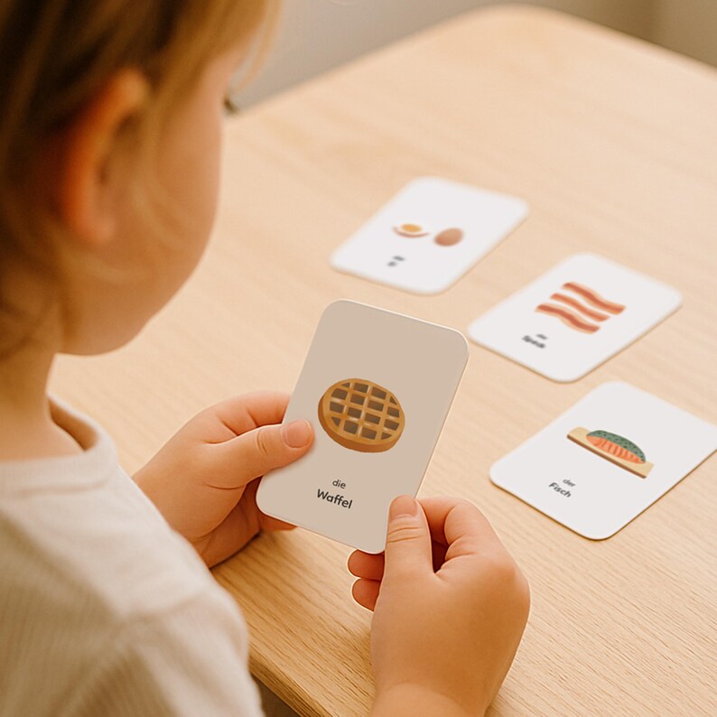 FOODS • German • Printable Flashcards • Three-part Montessori Cards ...