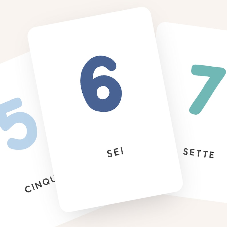 BOHO BUNDLE • Italian • Printable Flashcards • Three-part Montessori ...
