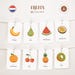 FRUITS • Dutch • Printable Flashcards • Three-part Montessori Cards ...