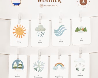 WOODLANDS • Dutch • Printable Flashcards • Three-part Montessori Cards ...