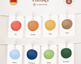 UNDERWATER • German • Printable Flashcards • Three-part Montessori ...