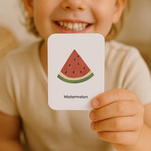 FRUITS • English • Printable Flashcards • Three-part Montessori Cards ...