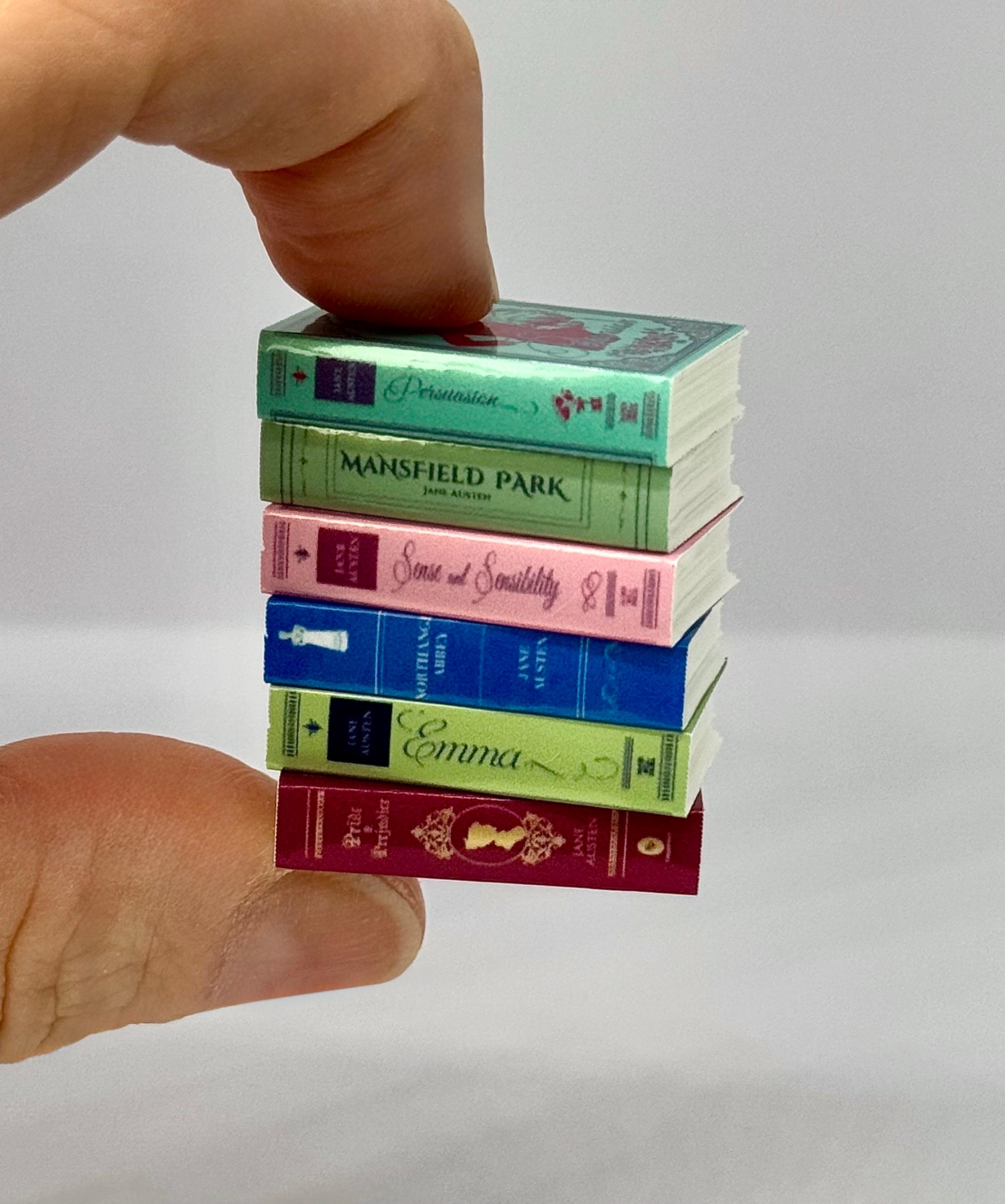 Jane Austen Miniature Book Set – Classic Fiction Collection - Etsy UK