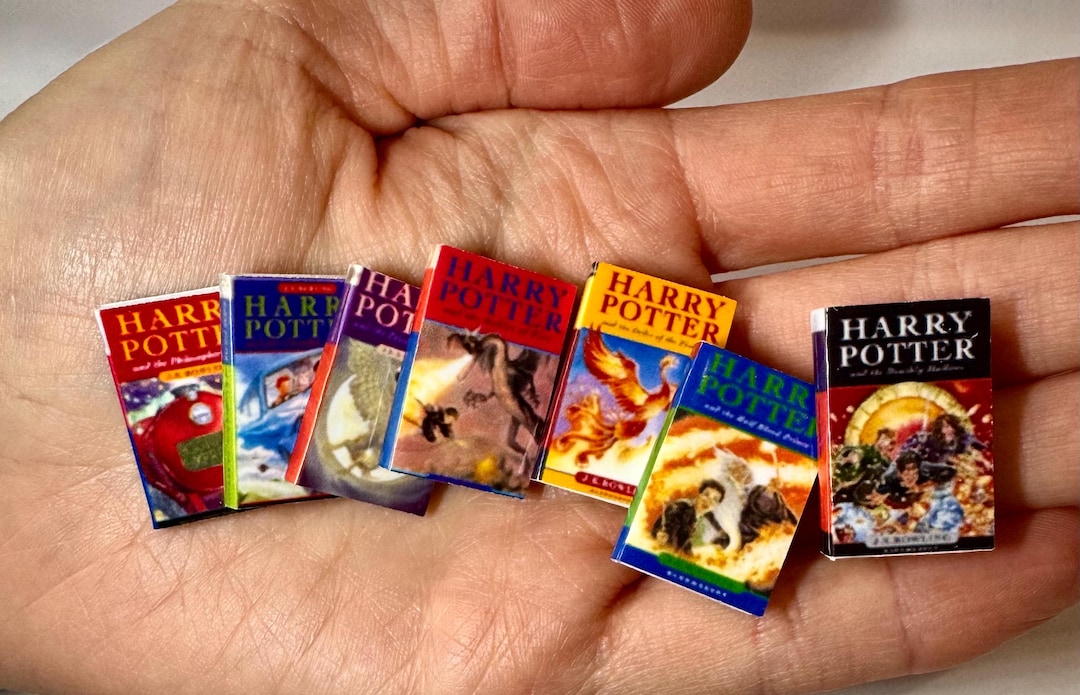 Miniature Harry Potter Books! - Etsy UK