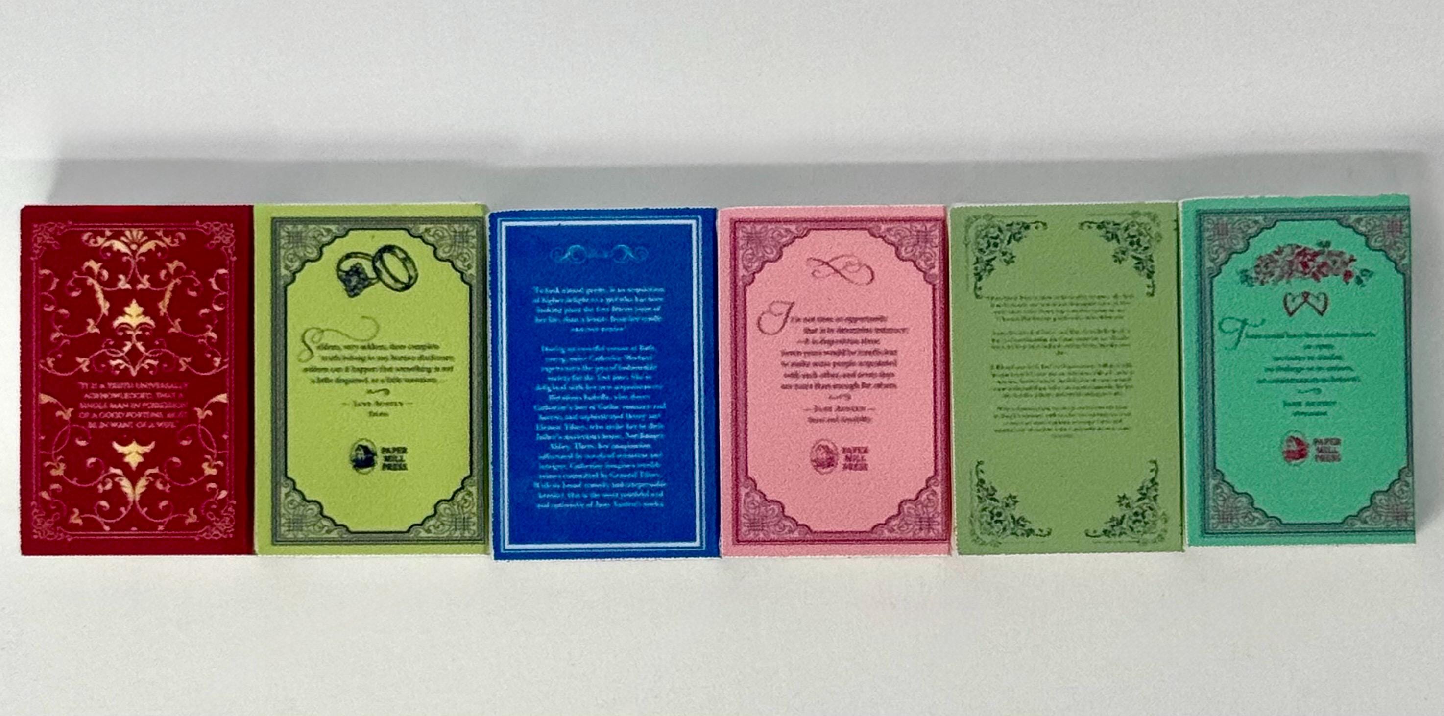 Jane Austen Miniature Book Set – Classic Fiction Collection - Etsy UK