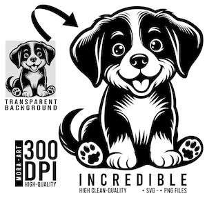 Puppy Svg, Puppies SVG PNG Bundle, Puppies Clipart, Cute Puppy Svg Cut ...