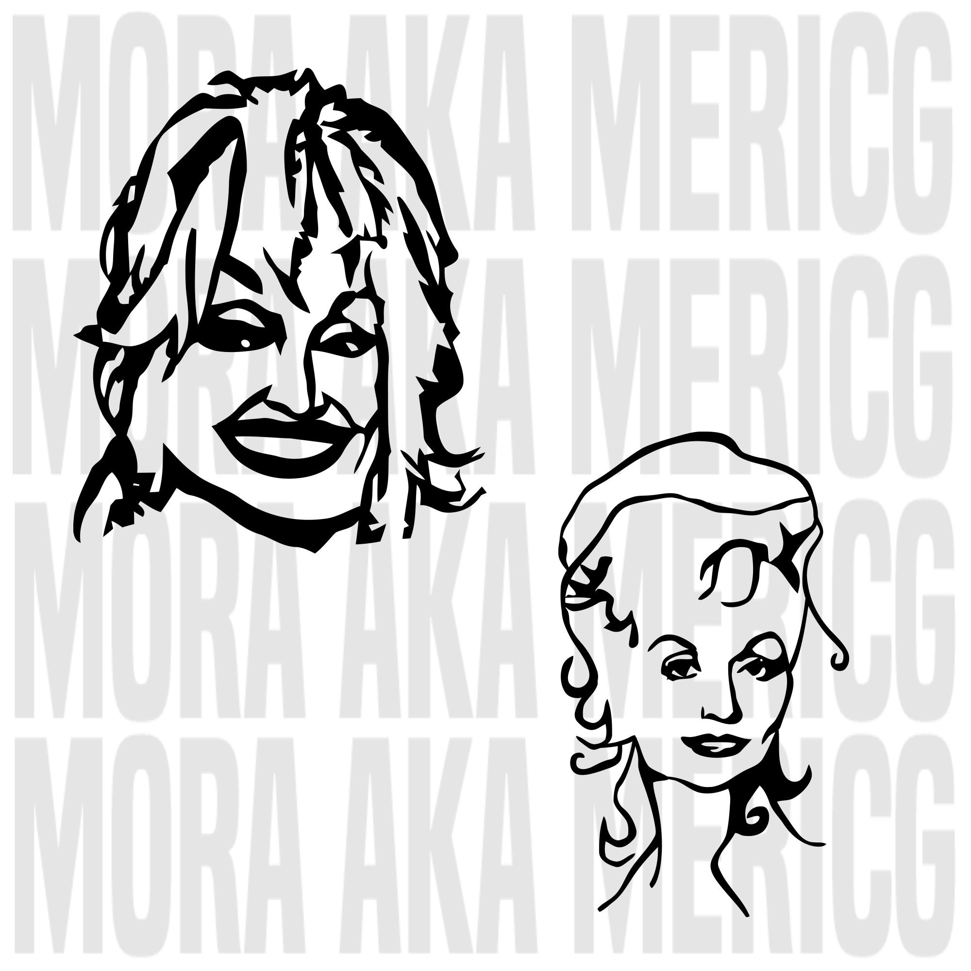 Dolly Parton Bundle Pack Svg Dolly Parton Silhouette Svg - Etsy Canada