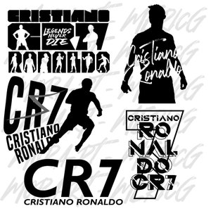 Cristiano Ronaldo Svg, Cr7 Svg, Laser Cut Files, Cricut, Ronaldo ...