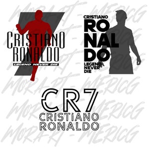 Cristiano Ronaldo Svg, Cr7 Svg, Laser Cut Files, Cricut, Ronaldo ...